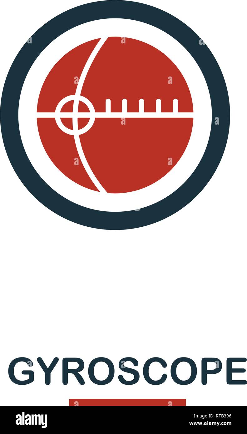Gyroscope logo Banque d'images vectorielles - Alamy