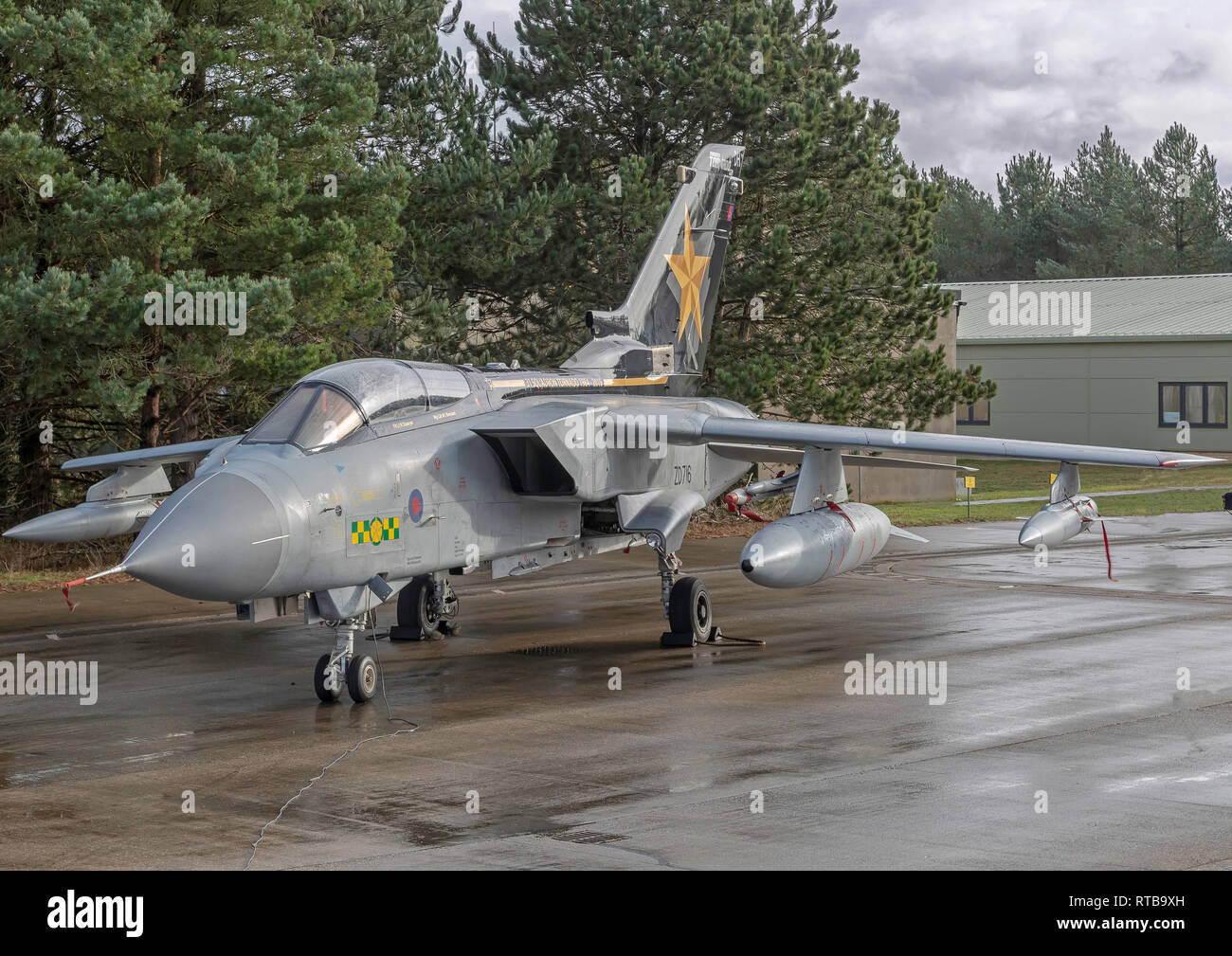 Tornado de la RAF 31 Squadron'Goldstars' à RAF Marham, Norfolk Photo ...