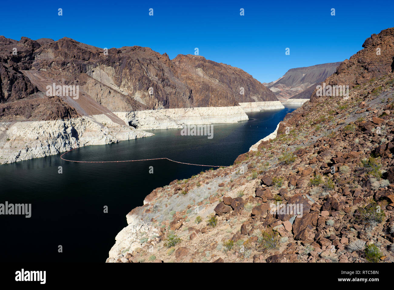 Niveau d'eau du lac mead nevada Banque de photographies et d’images à ...