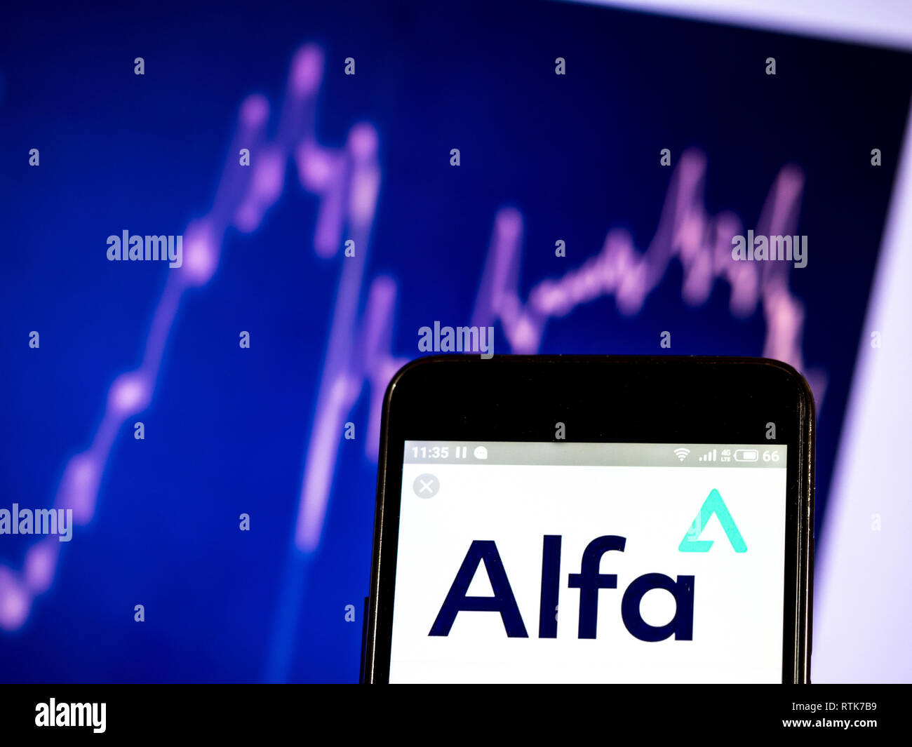 Alfa financial software holdings plc Banque de photographies et d ...