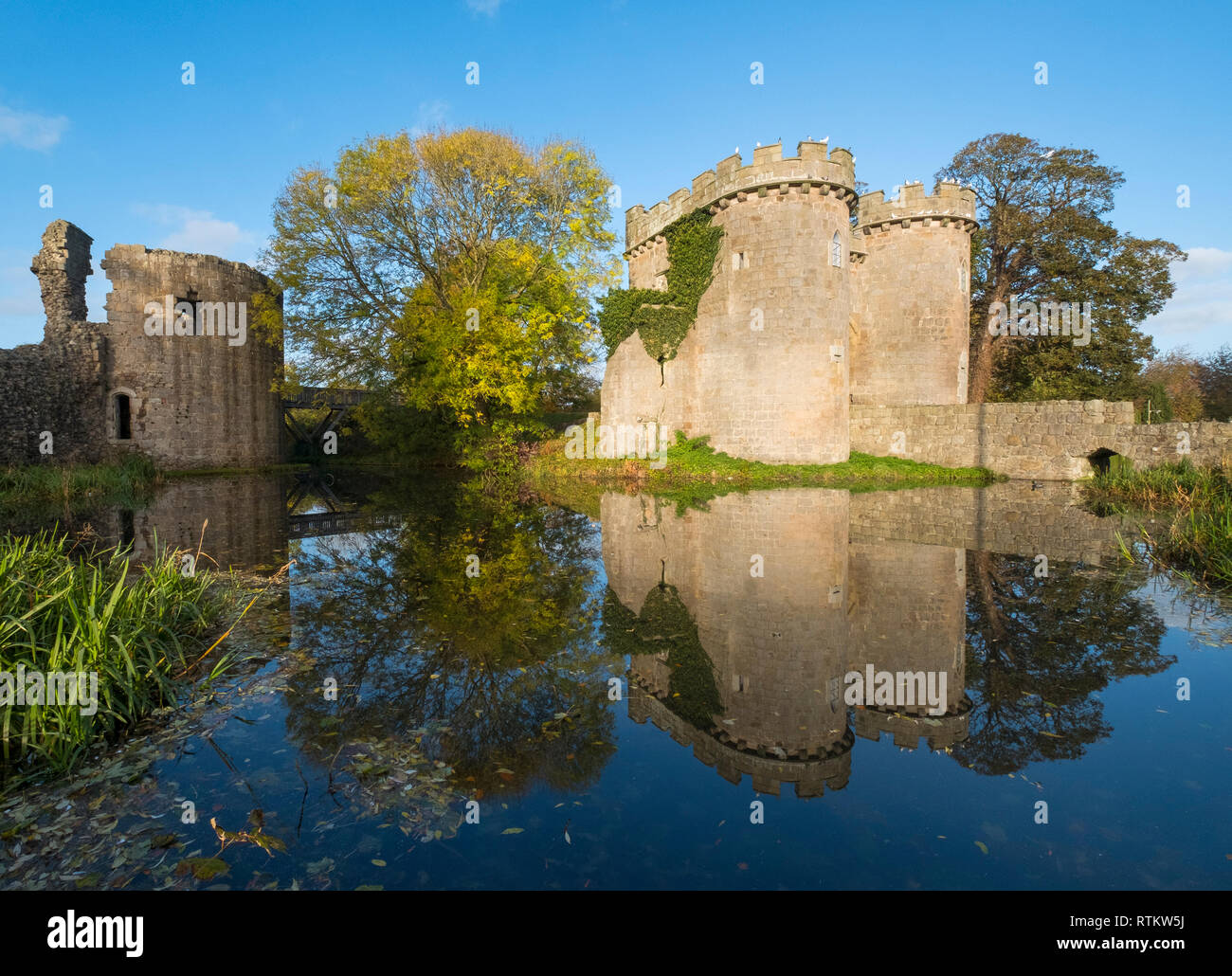 Whittington castle Banque de photographies et d’images à haute ...
