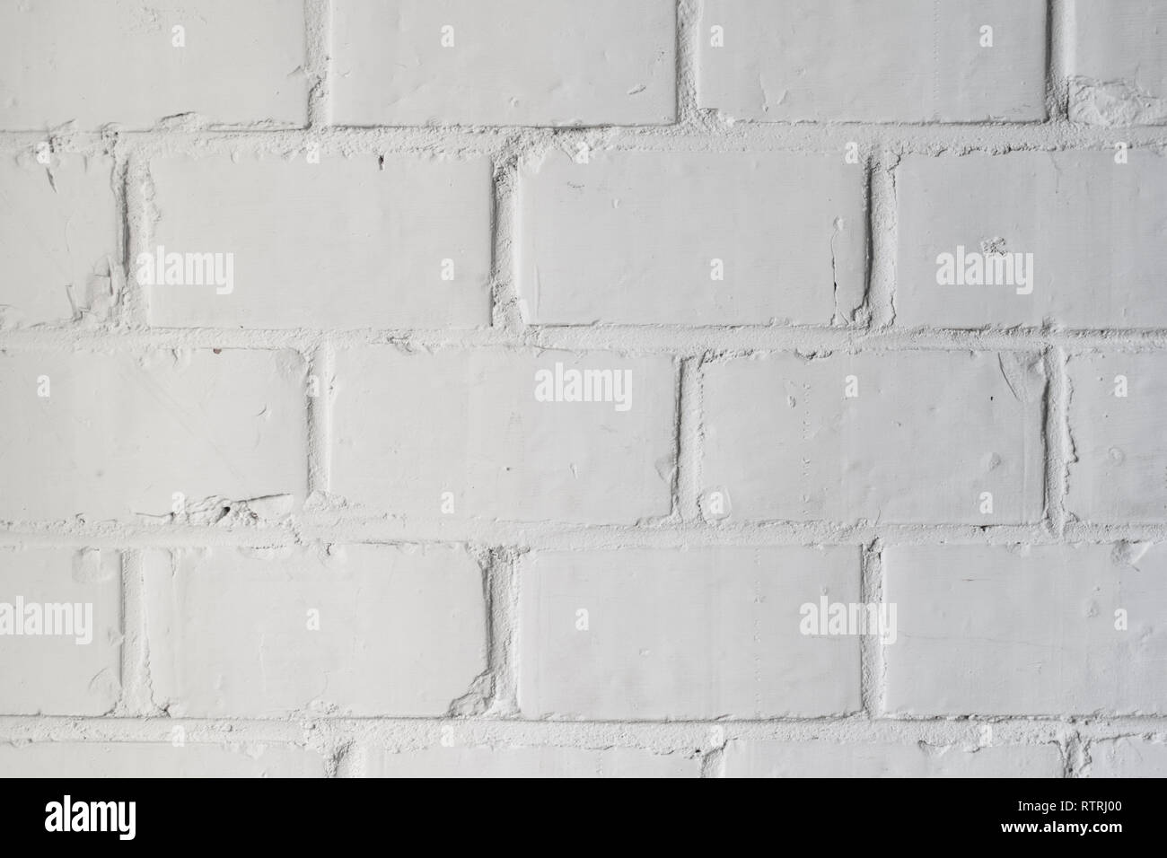 Texture de mur de brique blanche Banque de photographies et d’images à ...