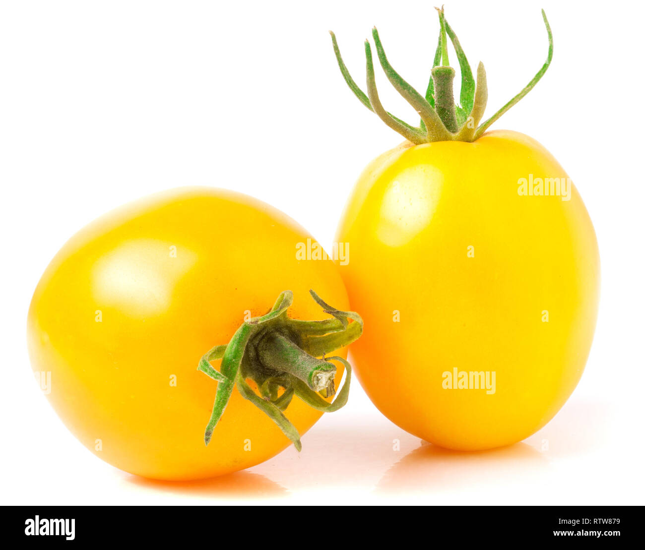 Feuilles de tomates jaunes Banque de photographies et d’images à haute ...