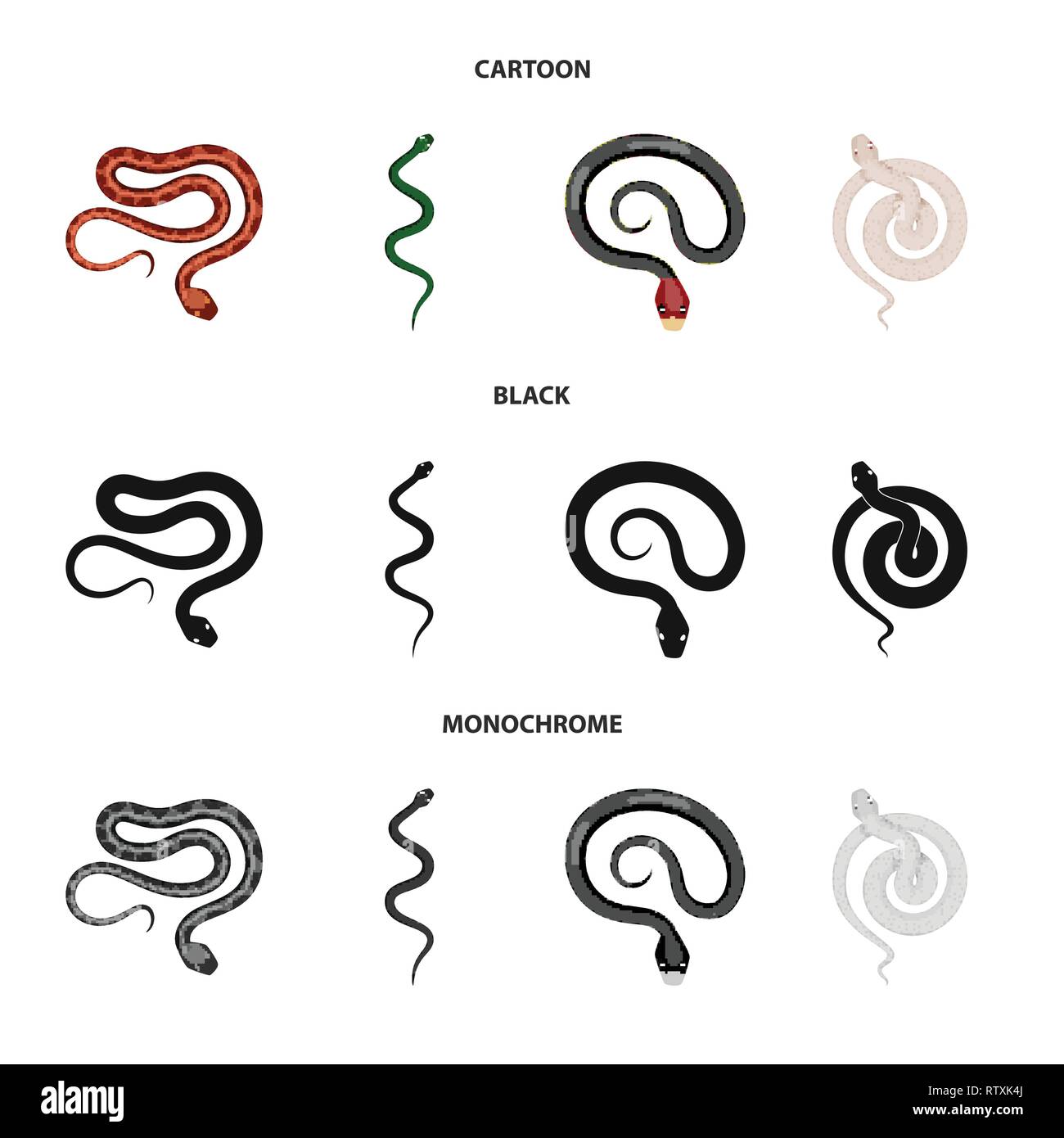 Viper,serpent,la queue,les,blanc,forêt,rouge,noir,transparent,animal ...