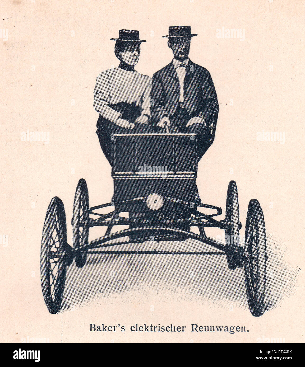 Baker electric car Banque de photographies et d’images à haute ...