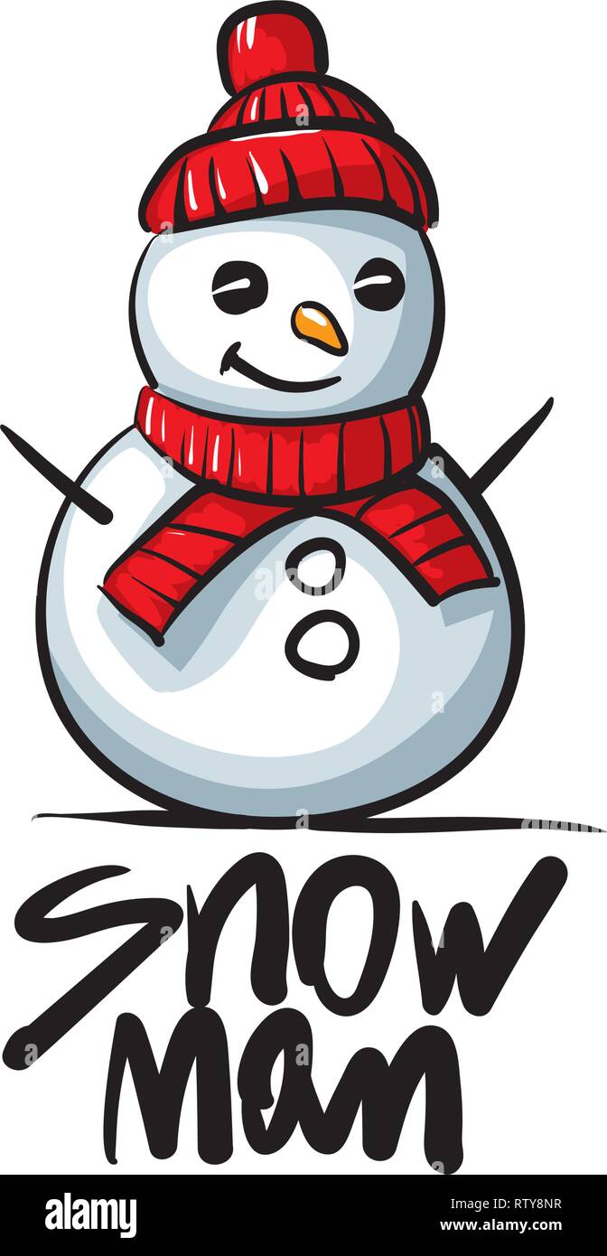 Logo bonhomme. Vector illustration sur fond blanc Image Vectorielle ...