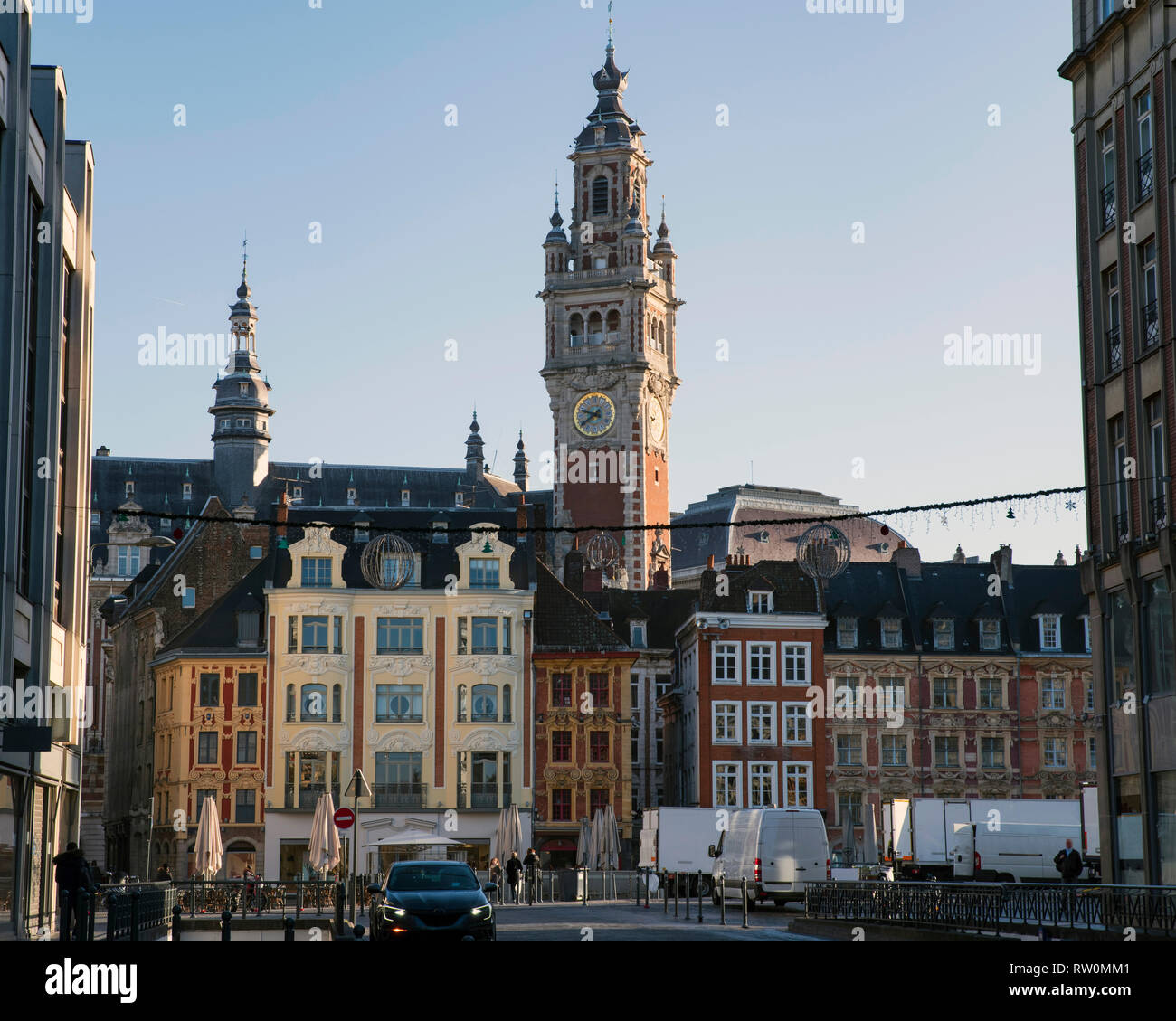 Lille beffroi Banque de photographies et d’images à haute résolution ...
