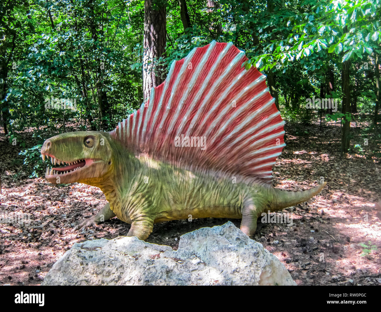 Dimetrodon Dinosaur Banque d'image et photos - Alamy