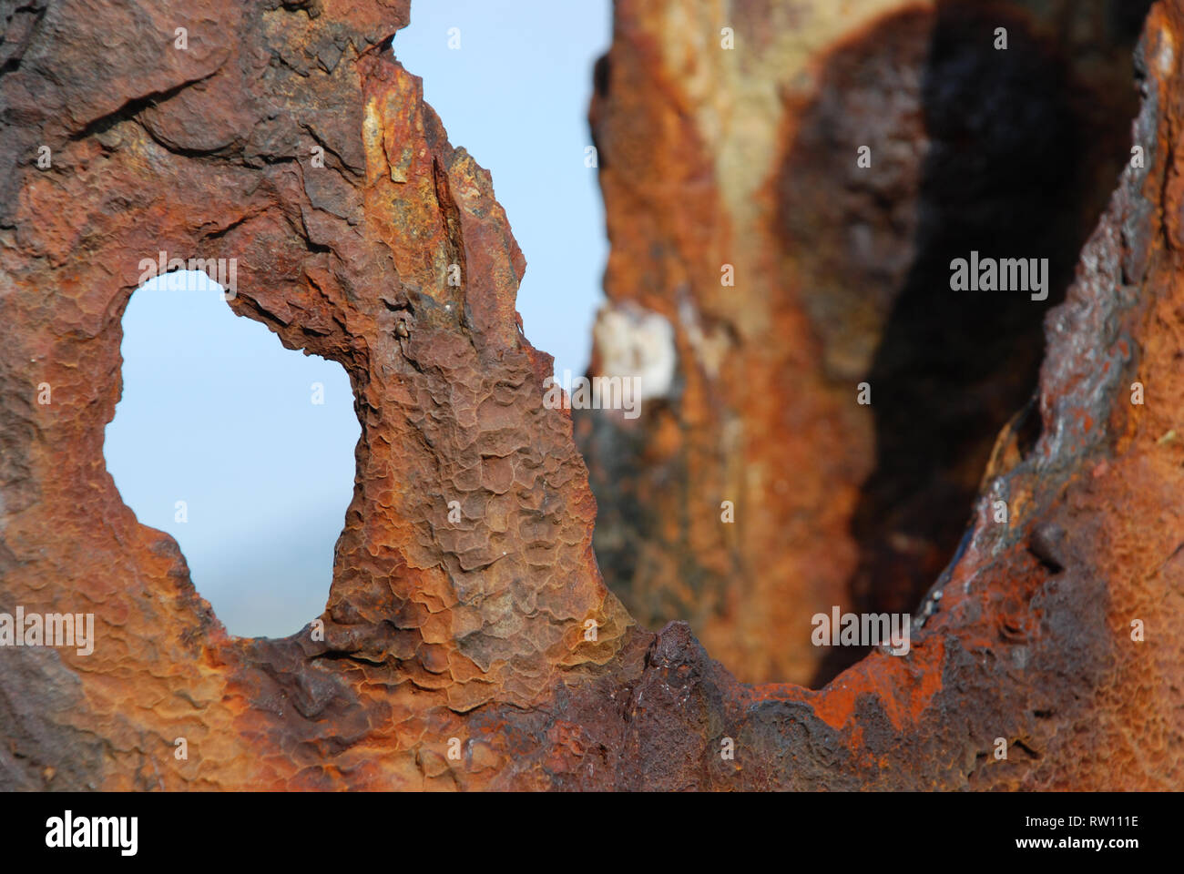 Effet visible de l'oxydation Banque de photographies et d’images à ...