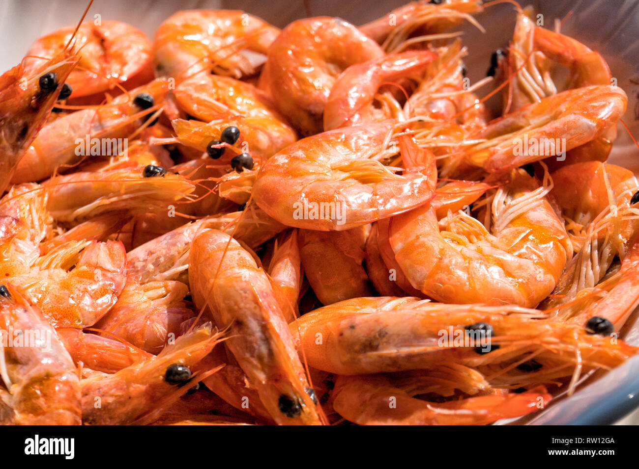 Crevette Rouge Banque d'image et photos - Alamy
