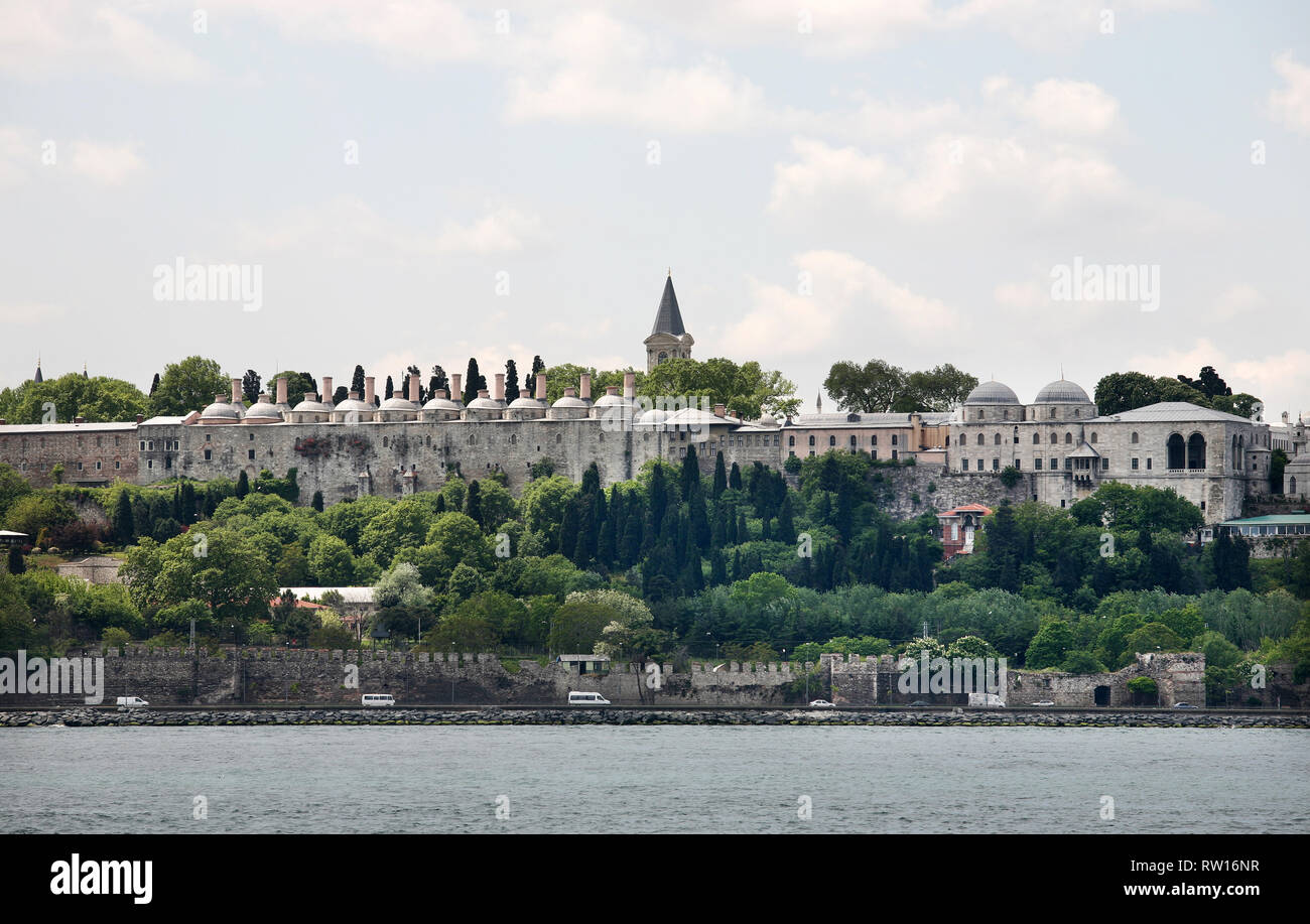 Panorama du palais de topkapi Banque de photographies et d’images à ...