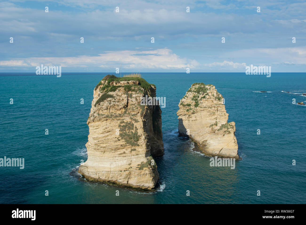 Raouche rock Banque de photographies et d’images à haute résolution - Alamy