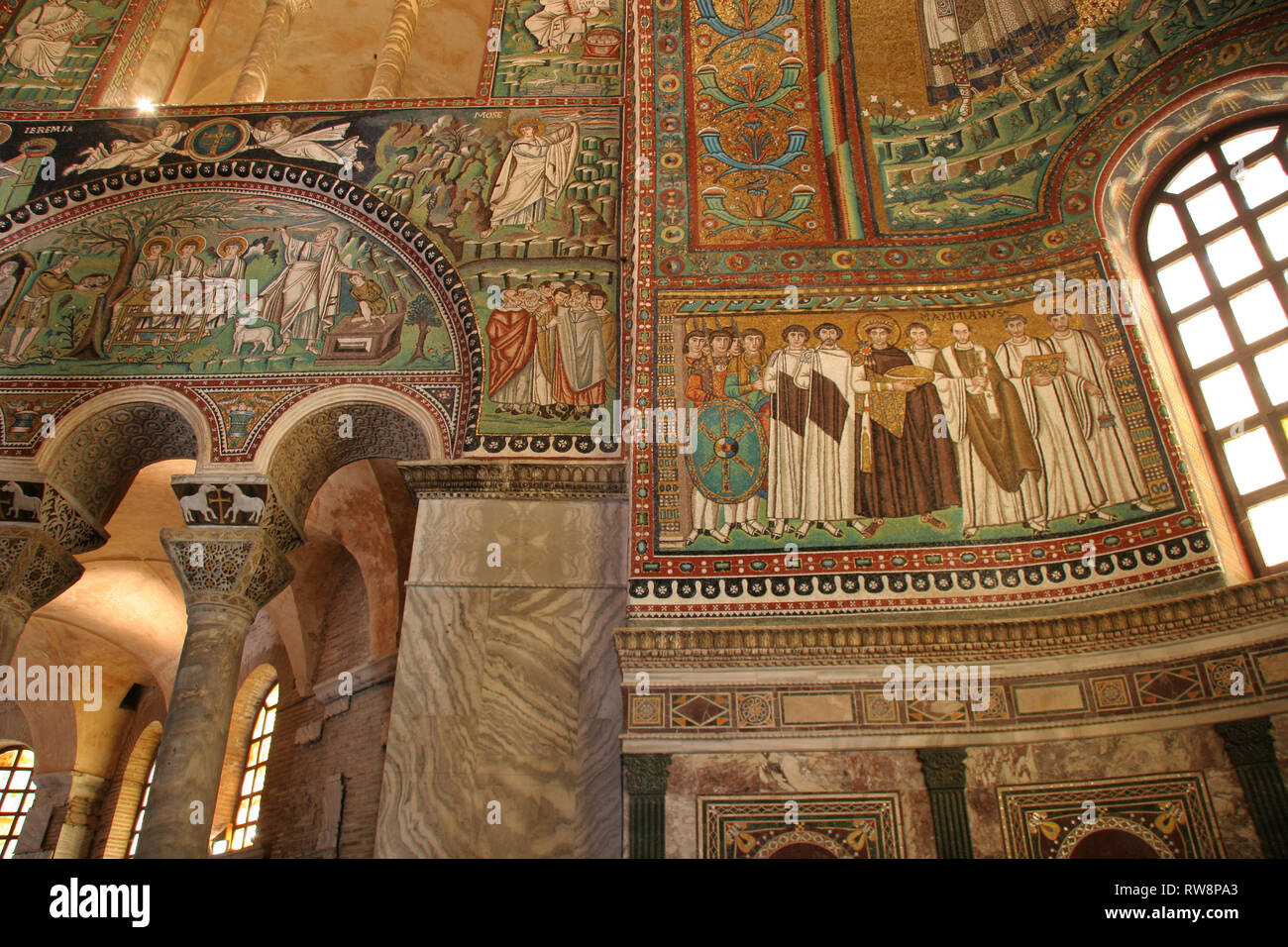 Mosaïque vitale ecclesius Banque de photographies et d’images à haute ...