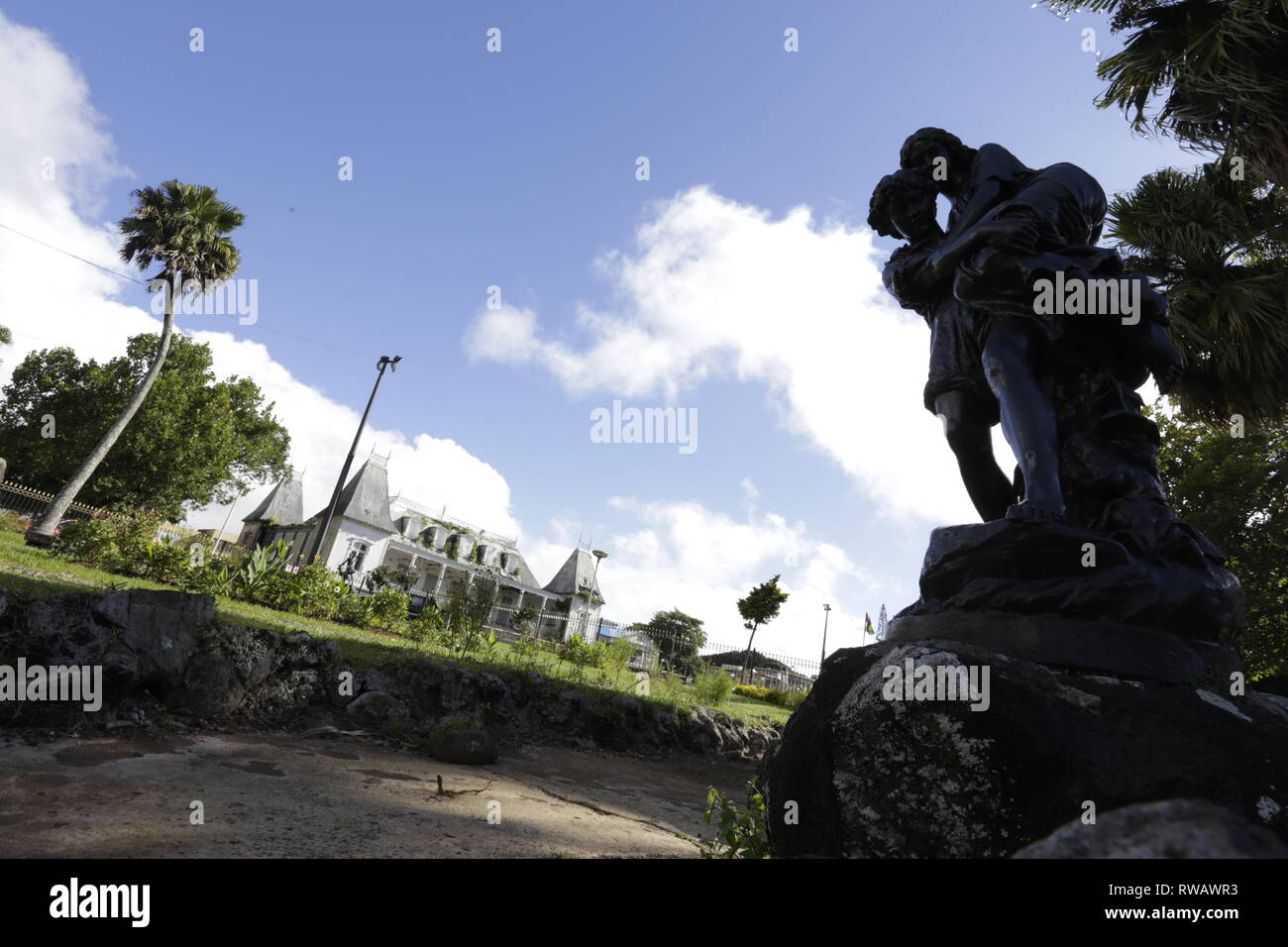 Patrimoine : l'hôtel de ville de Curepipe Photo Stock - Alamy