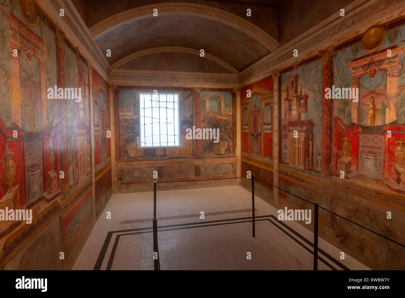 Cubiculum (chambres) de la Villa de P. Fannius Synistor à Boscoreale ...