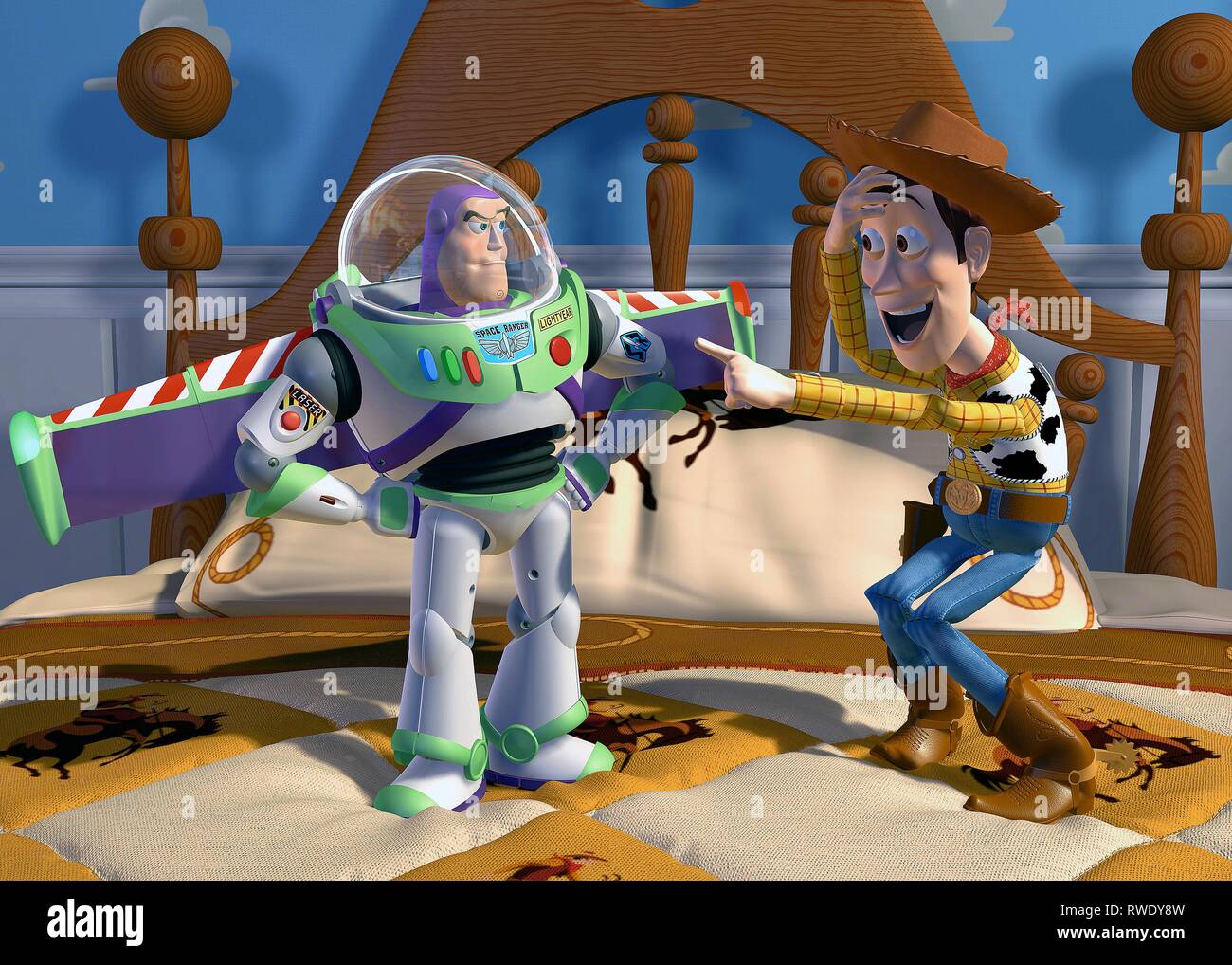 Toy Story Woody And Buzz Banque d'image et photos - Alamy