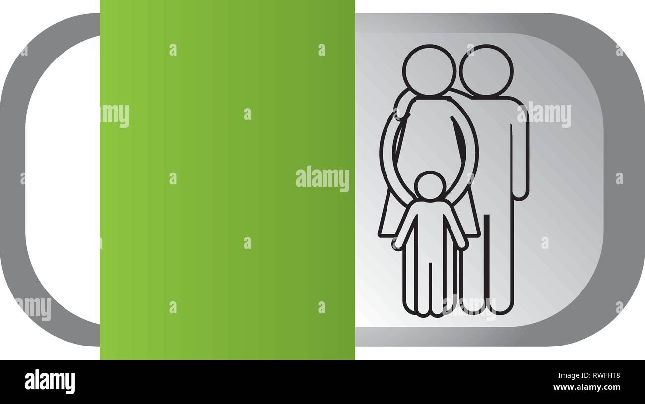 Pictogramme couple cartoon Image Vectorielle Stock - Alamy