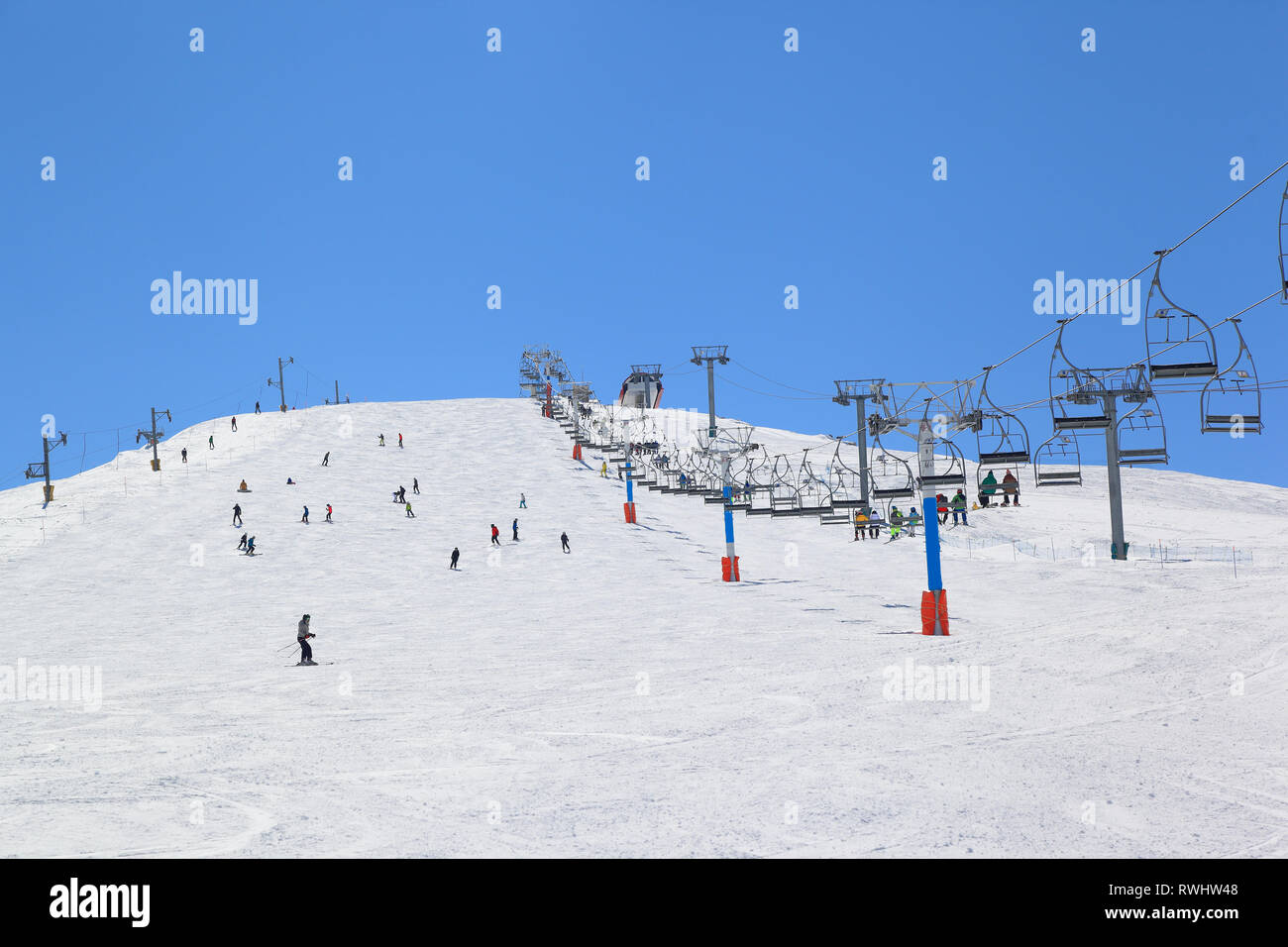 Lebanon skiing Banque de photographies et d’images à haute résolution ...