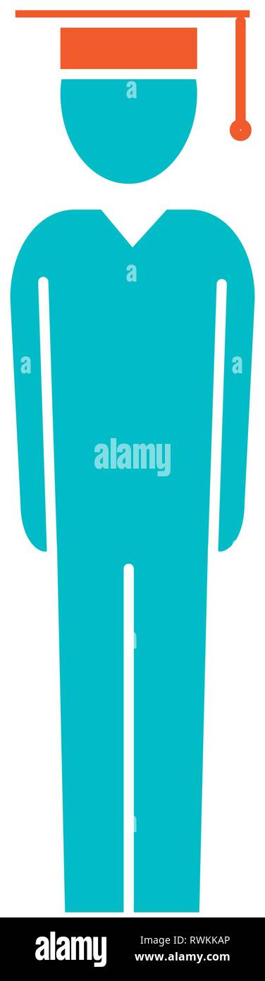 Pictogramme homme cartoon Image Vectorielle Stock - Alamy