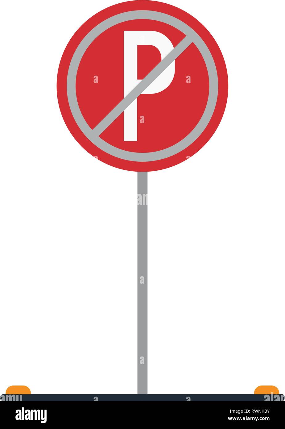 De stationnement interdit Banque d'images vectorielles - Alamy