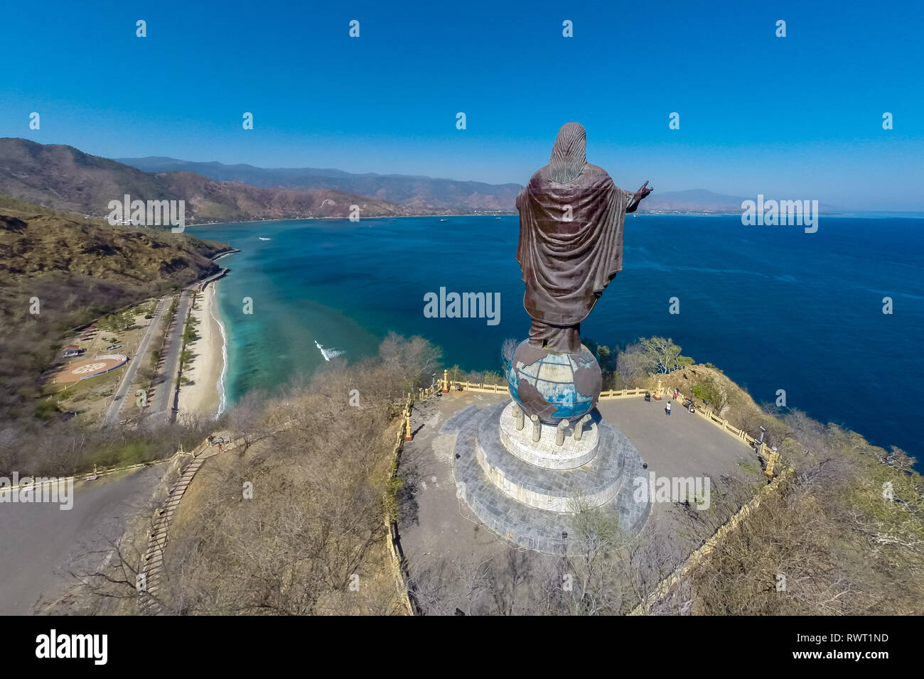 Cristo rei de dili Banque de photographies et d’images à haute ...