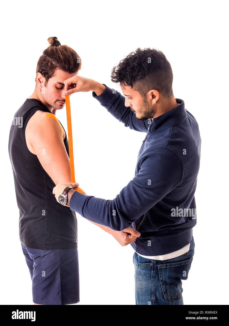Kinesio tape Banque d'images détourées - Alamy