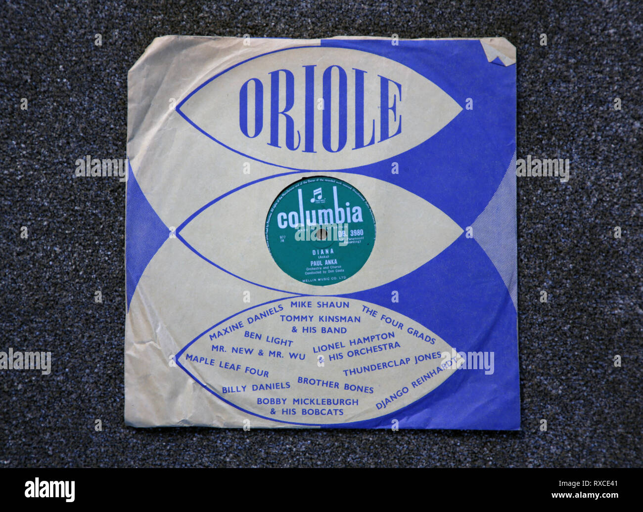 Shellac disc Banque de photographies et d’images à haute résolution - Alamy