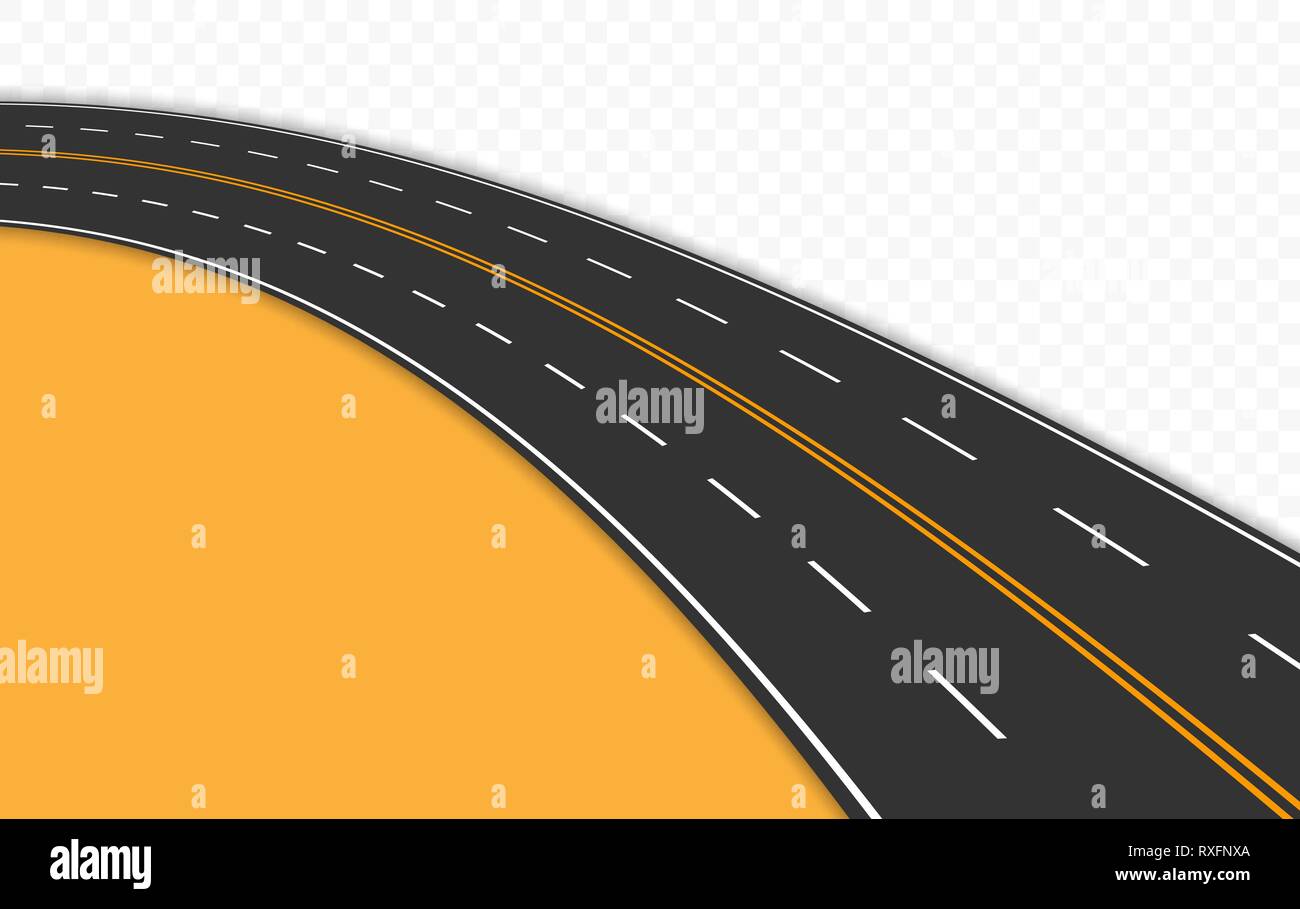 Panneaux route avec marquage. Vector illustration Image Vectorielle ...