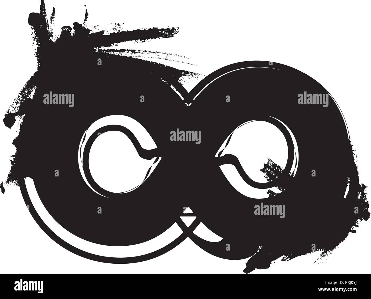 Infinity symbol sketch Banque de photographies et d’images à haute ...