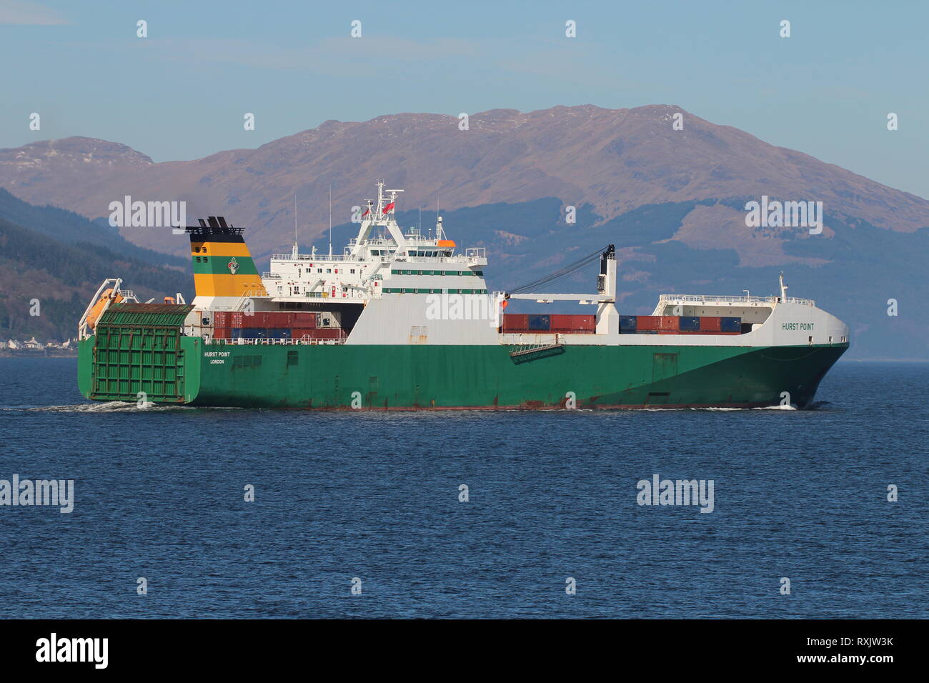 Mv hurst point Banque de photographies et d’images à haute résolution ...