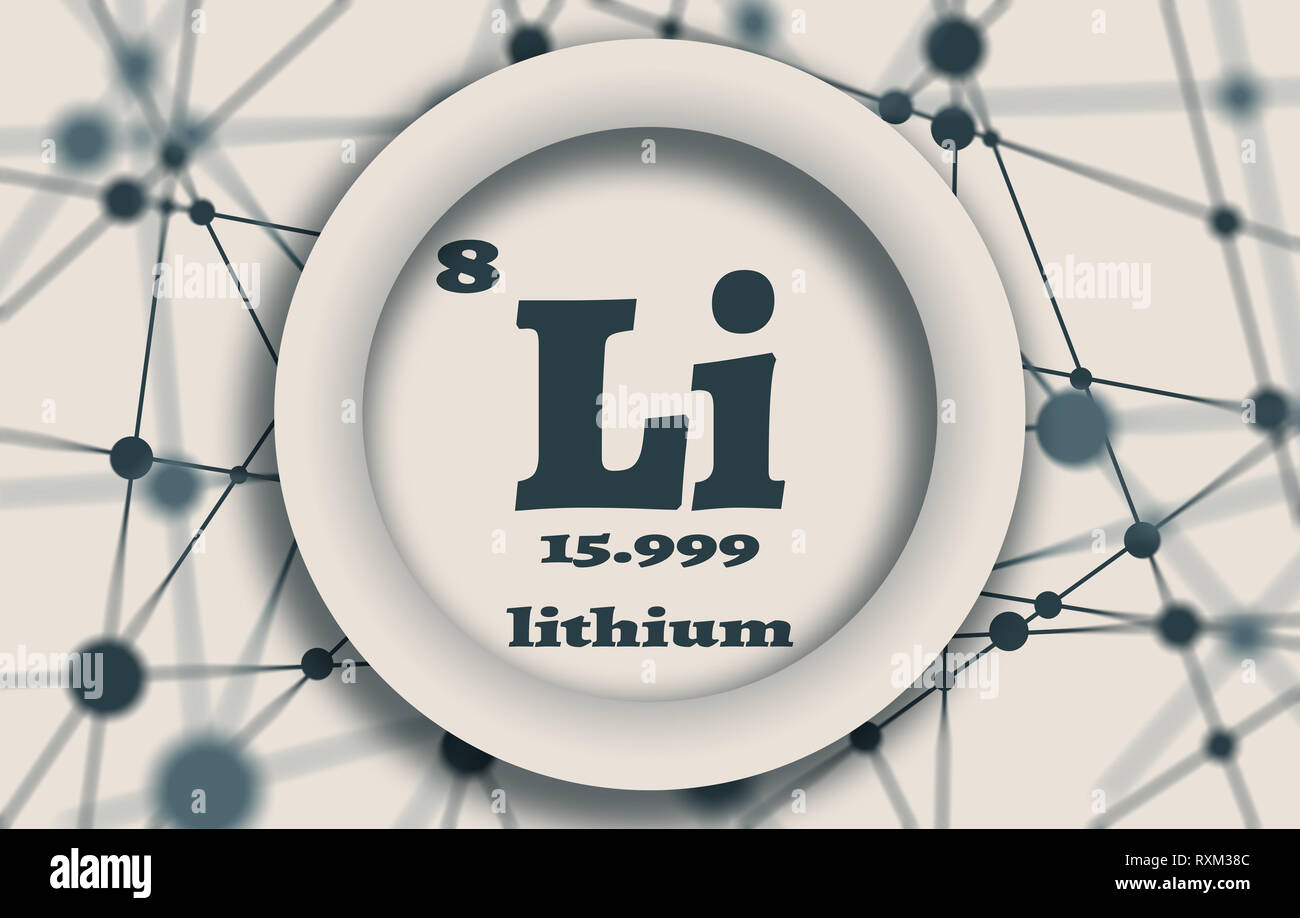 Lithium atomic structure Banque de photographies et d’images à haute ...