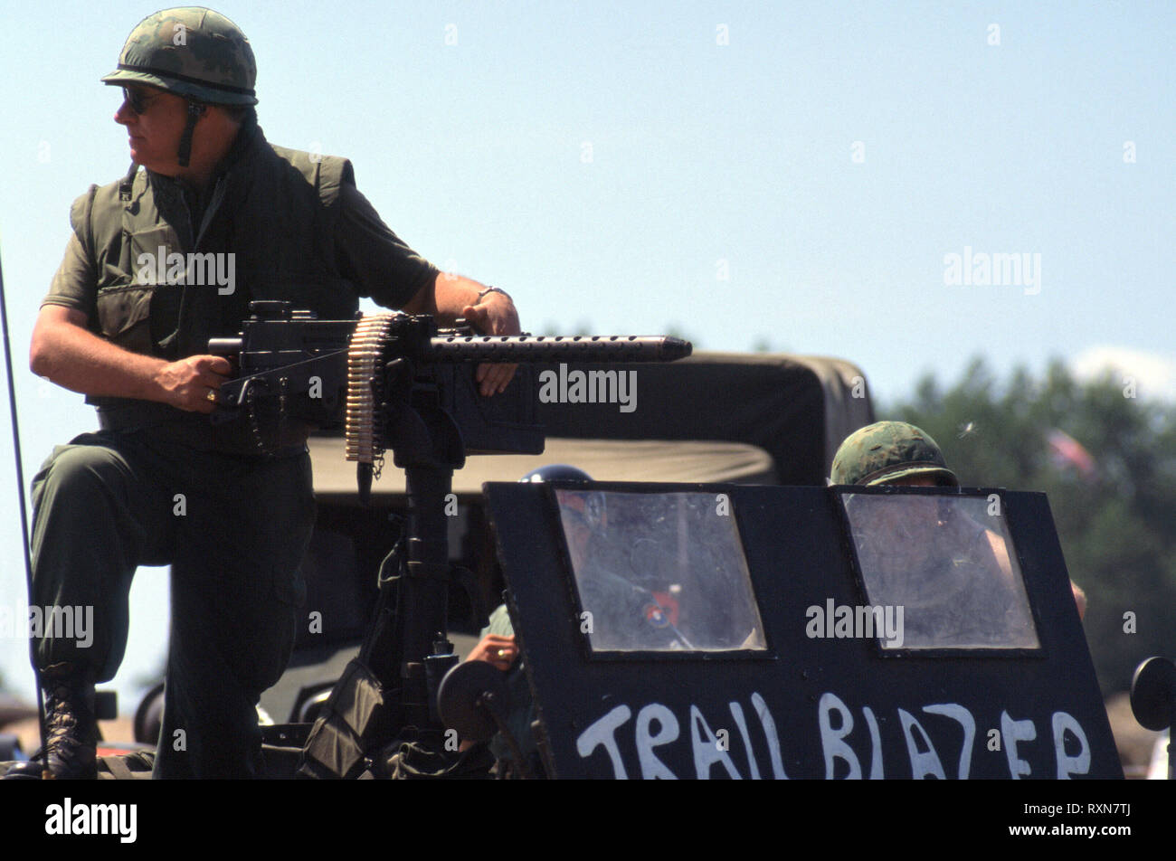 Machine gunner vietnam Banque de photographies et d’images à haute ...