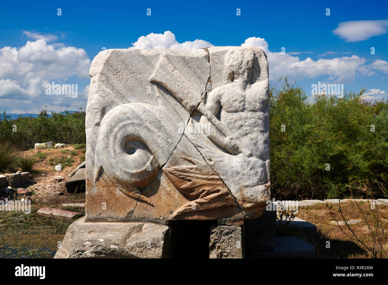 Grand port romain Monument ouvert par la ville de Milet, soit en l ...