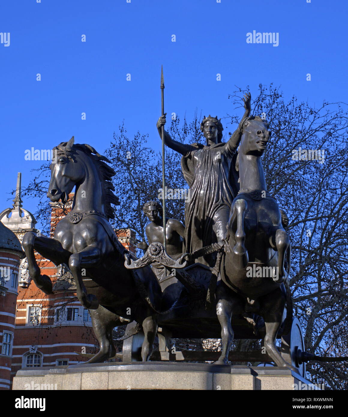 Boudicca and her daughters Banque de photographies et d’images à haute ...