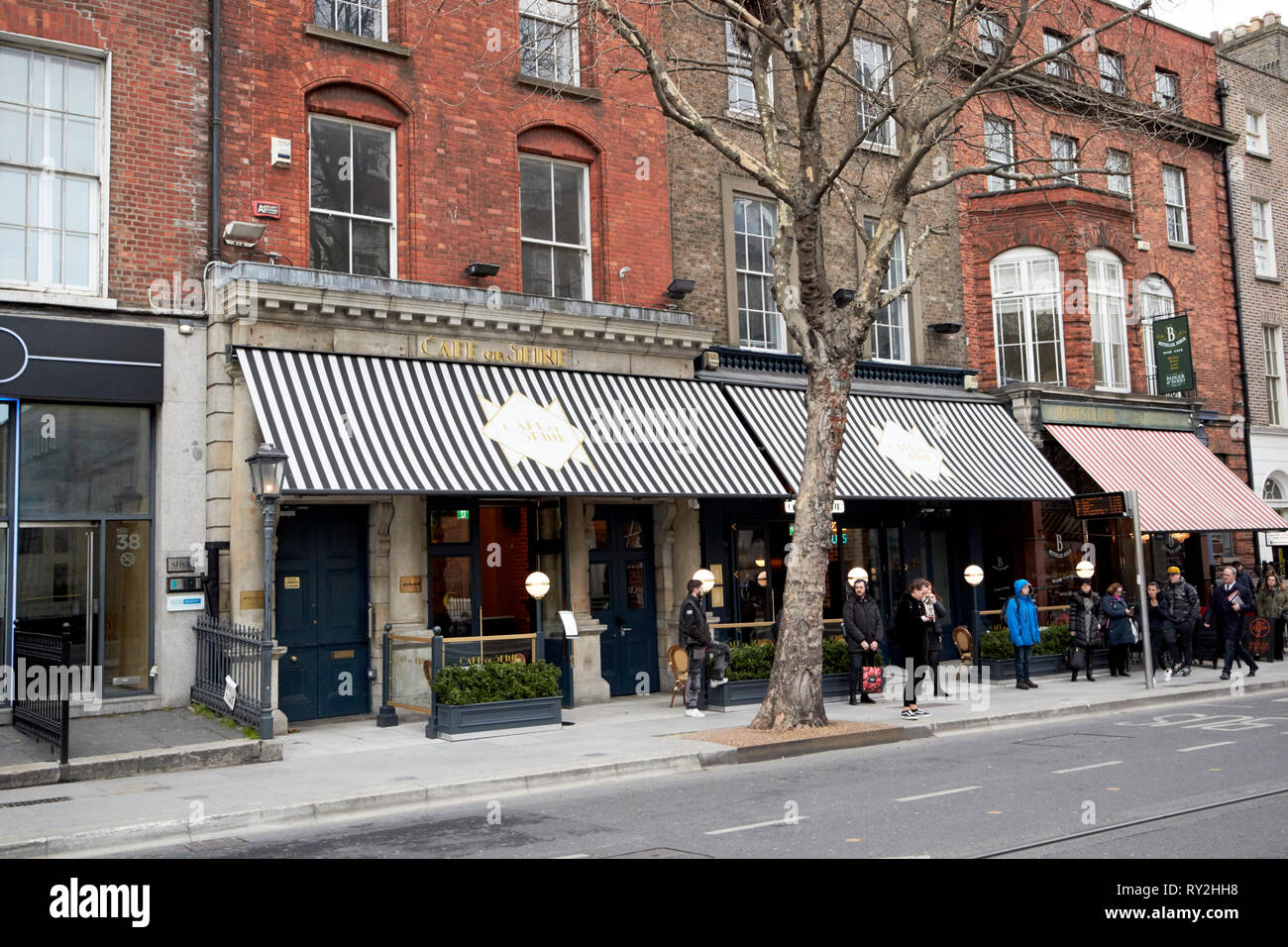 Cafe en seine street dublin Banque de photographies et d’images à haute ...