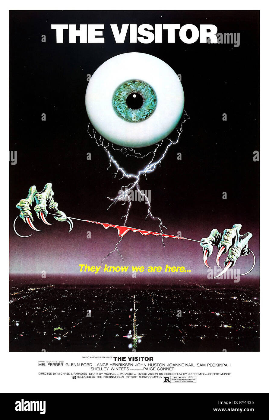 Affiche de film d'horreur Banque d'images détourées - Alamy