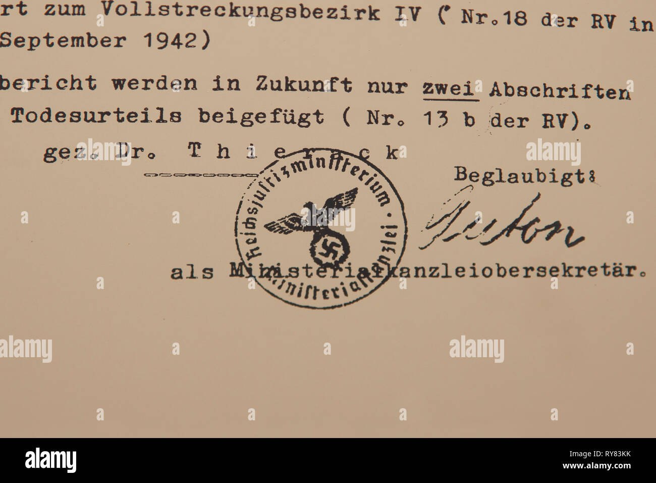 Prison de plotzensee Banque de photographies et d’images à haute ...