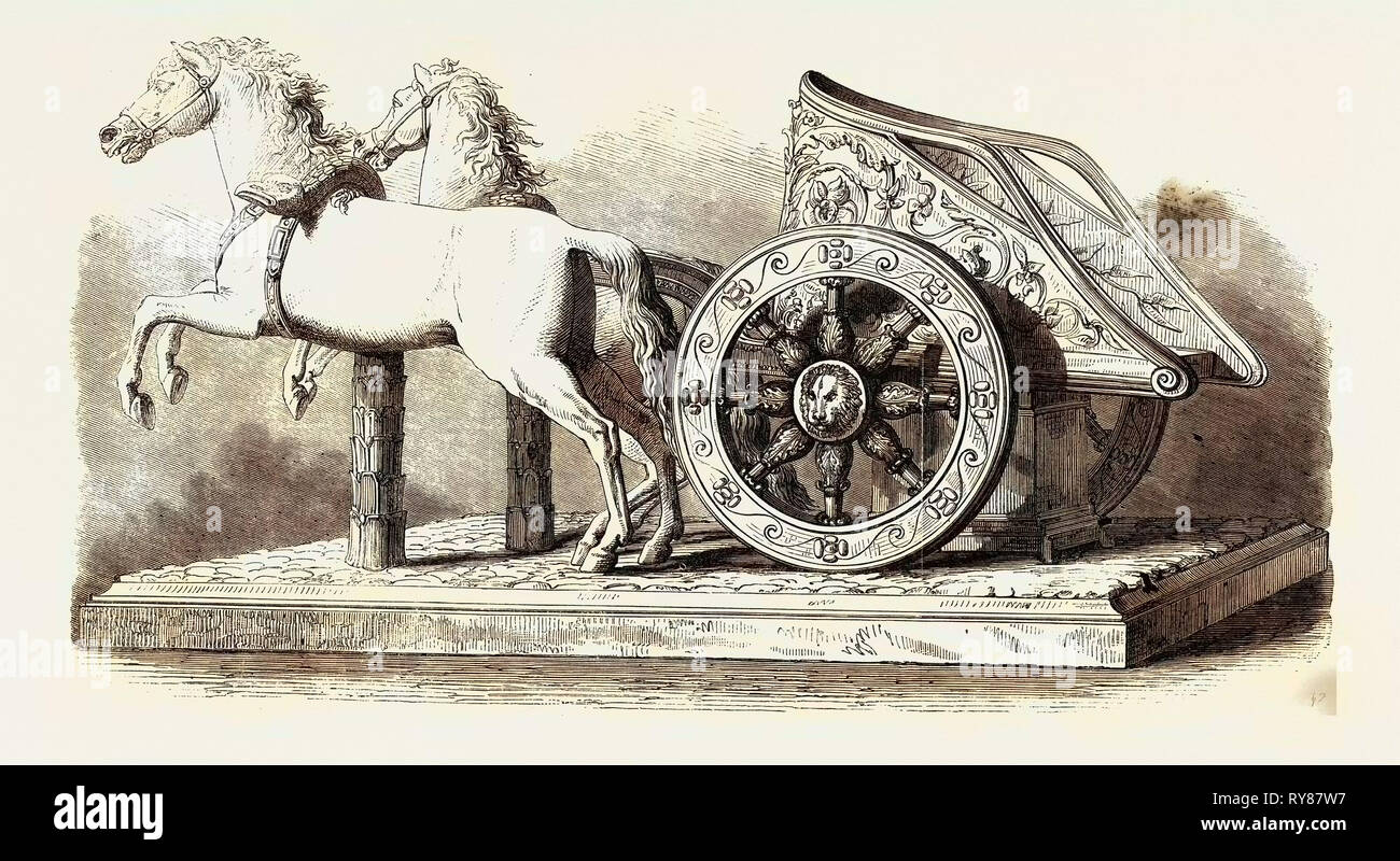 Chevaux de char romains Banque de photographies et d’images à haute ...