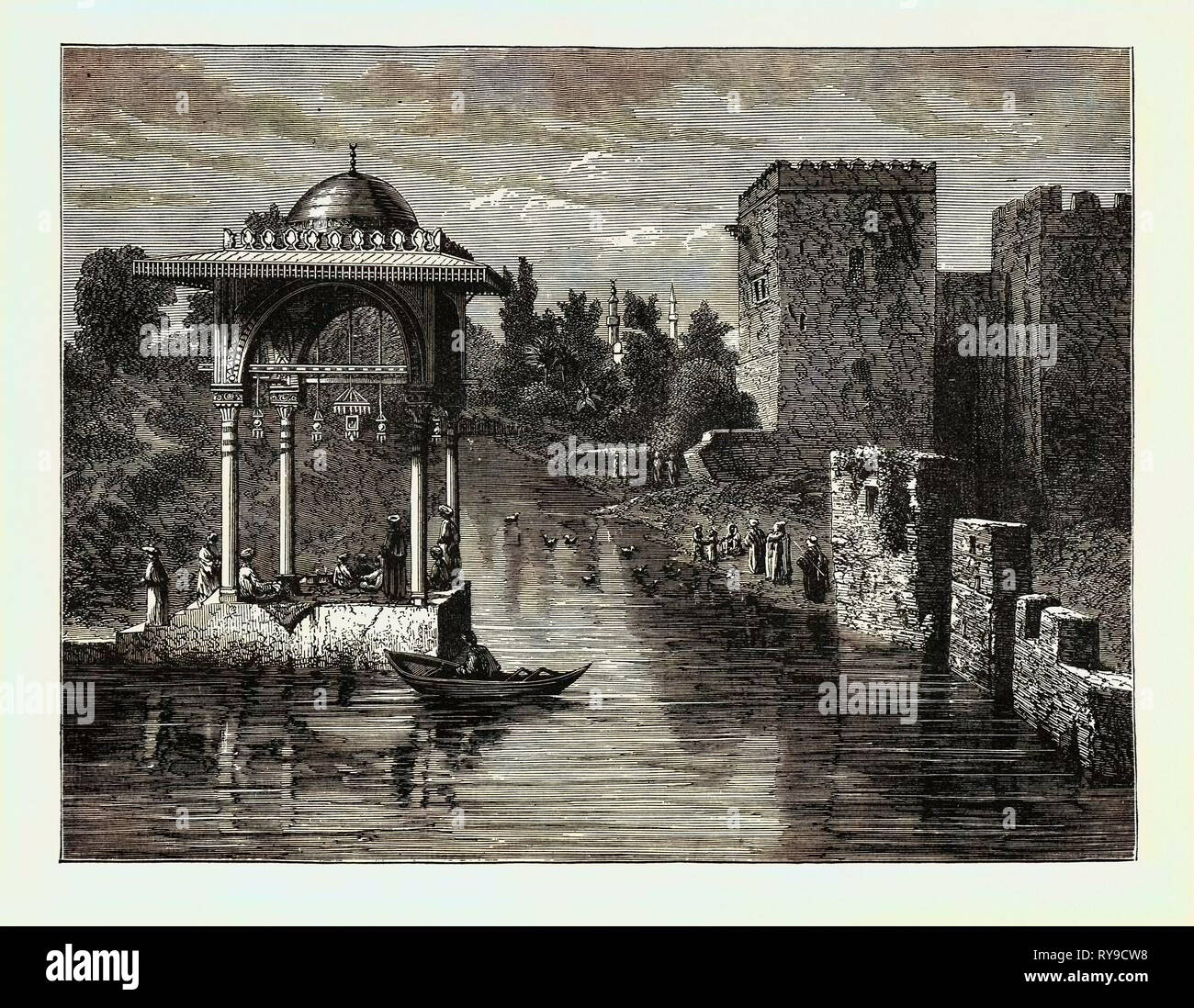 Damascus syria 19th century Banque de photographies et d’images à haute ...