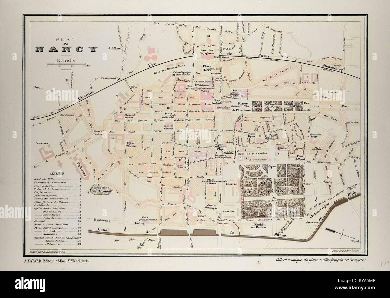 Map nancy france Banque de photographies et d’images à haute résolution ...