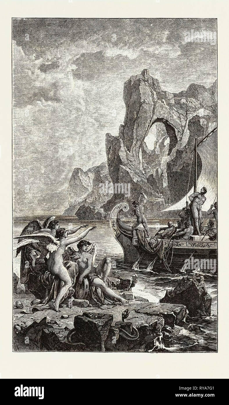 Ulysse et sirènes gravure Banque de photographies et d’images à haute ... Ulysse et sirènes gravure Banque de photographies et d’images à haute ...