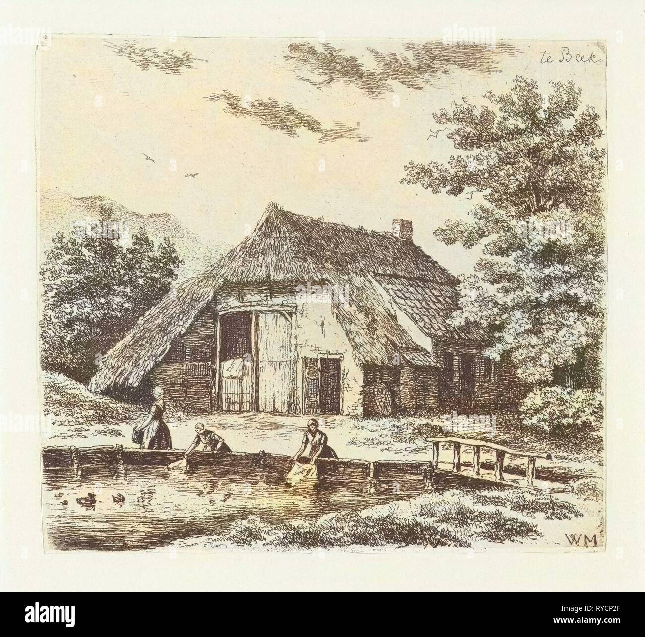 Femmes faisant la lessive Banque de photographies et d’images à haute ...