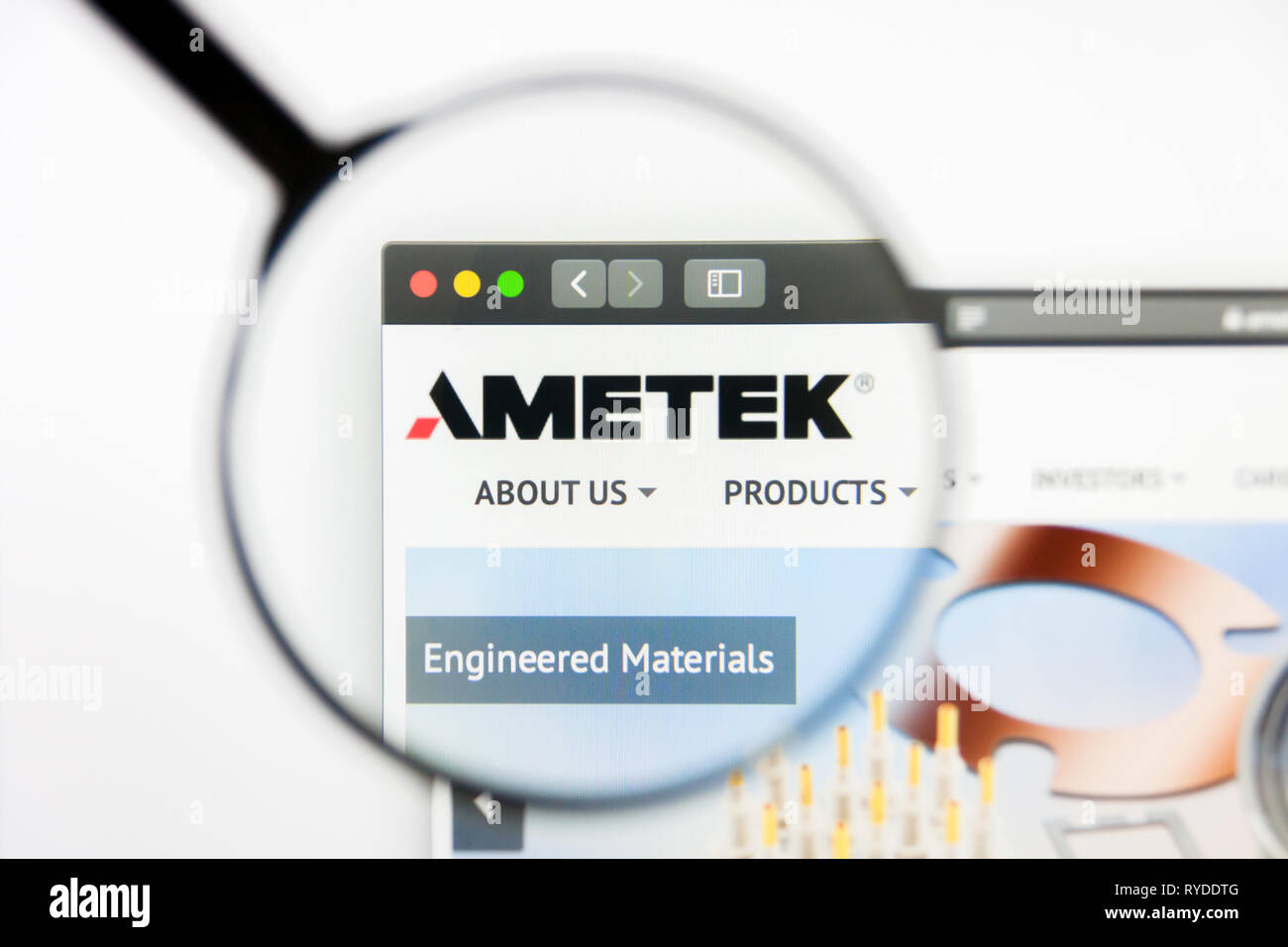 Logo ametek Banque de photographies et d’images à haute résolution - Alamy