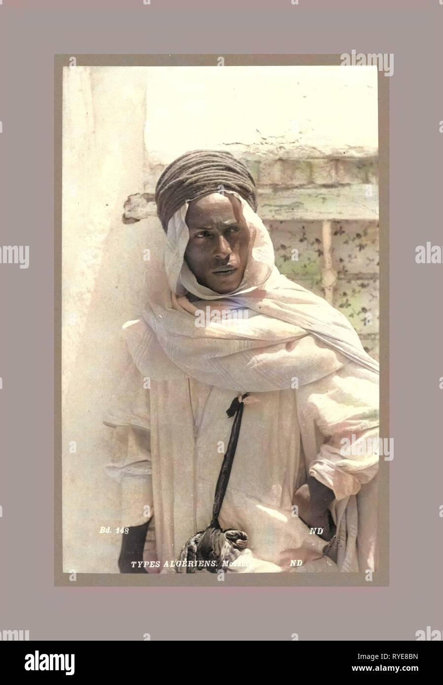 Types Algériens Mozabite, les photographies de l'Algérie y compris ...