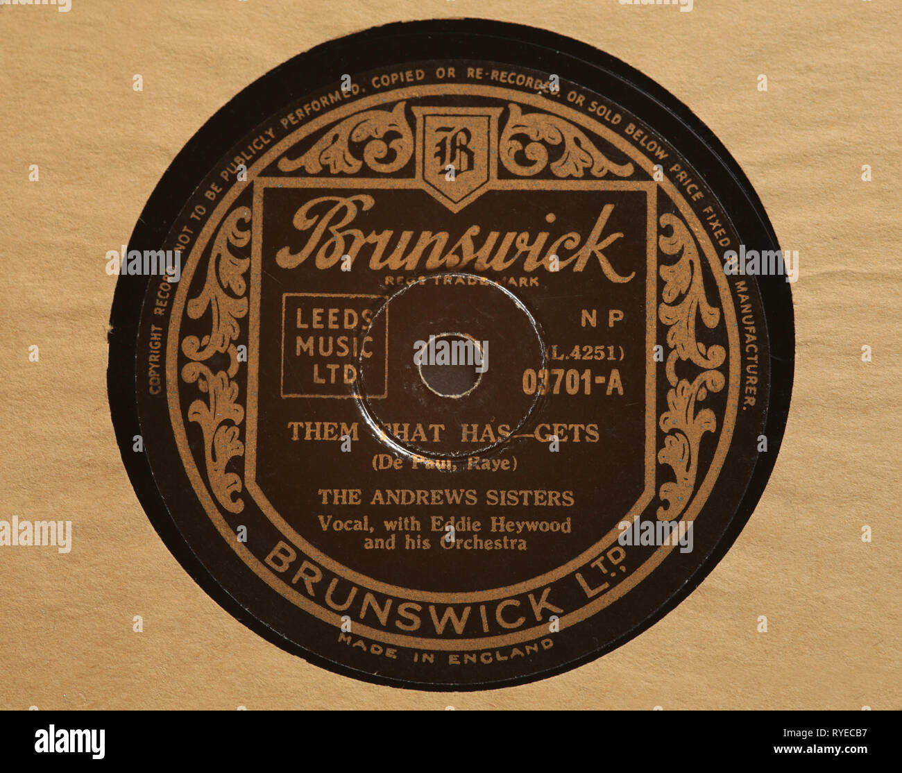 Records du brunswick Banque de photographies et d’images à haute ...