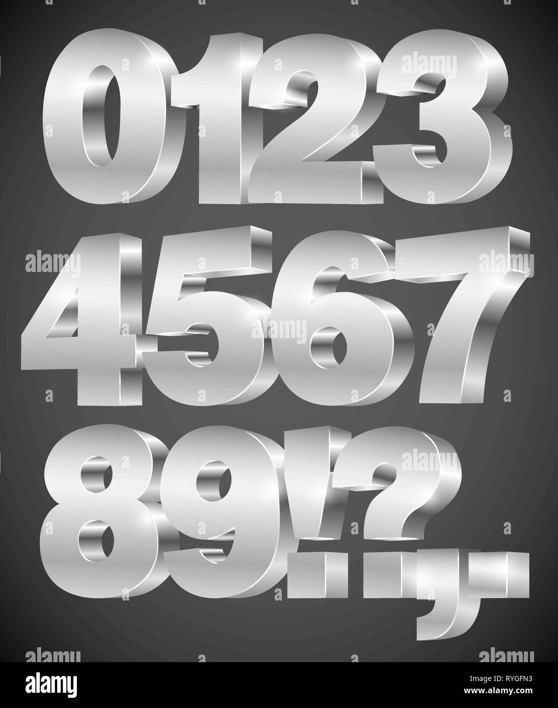 Numeros Vector 3d Vectores Banque D images Vectorielles Alamy numeros-vector-3d-vectores-banque-d-images-vectorielles-alamy