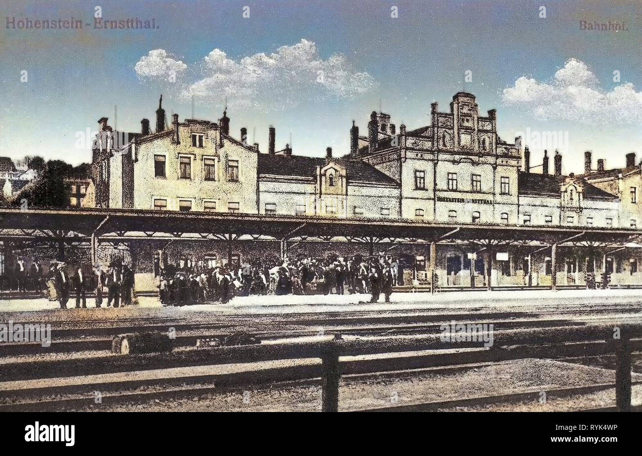 Bahnhof hohenstein ernstthal Banque de photographies et d’images à ...