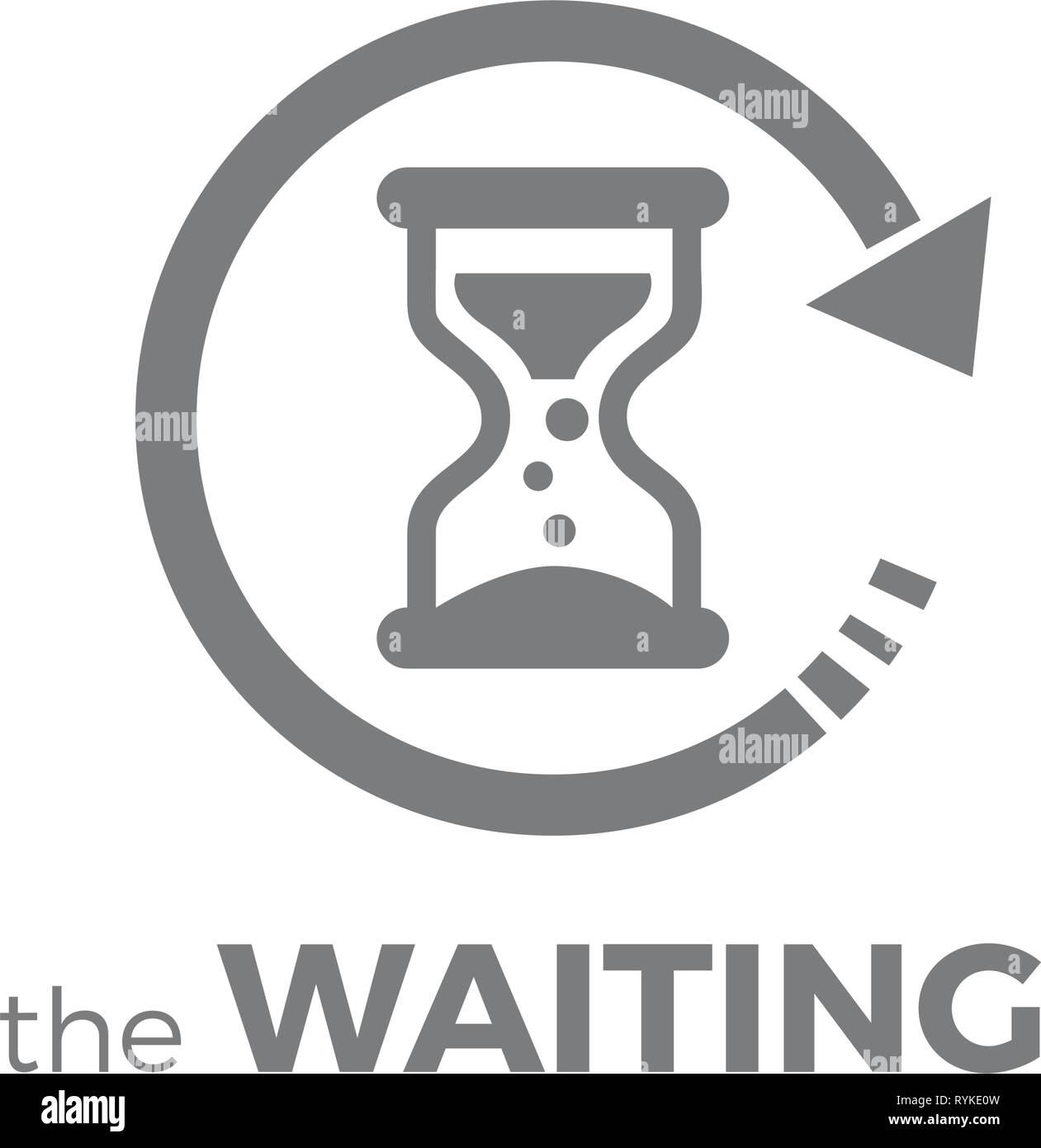 Attente au chargement Banque d'images vectorielles - Alamy