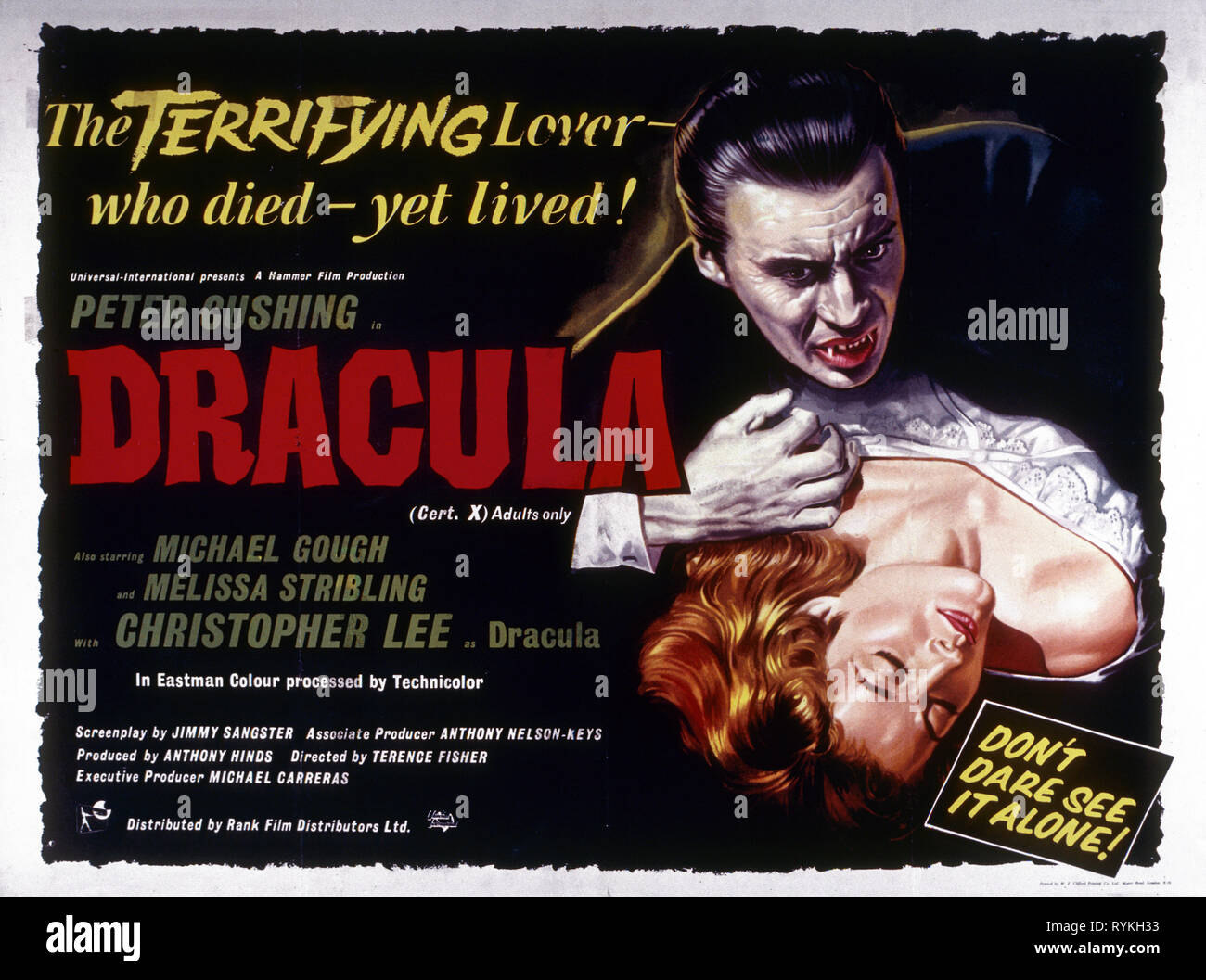 Affiche du film dracula Banque de photographies et d’images à haute résolution - Alamy