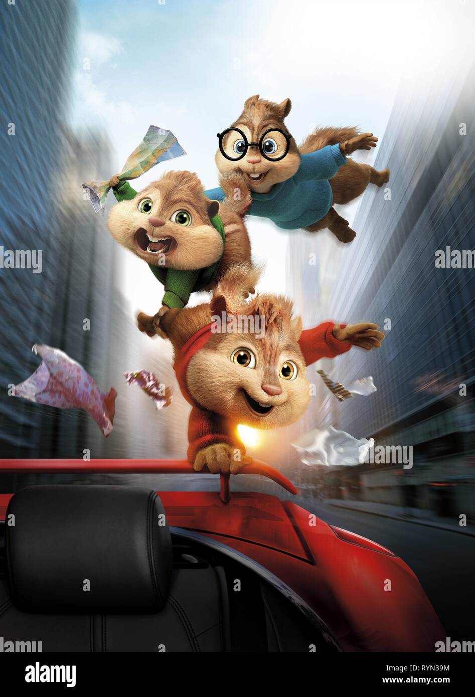 Alvin Simon Theodore Alvin Chipmunks Banque d'image et photos - Alamy